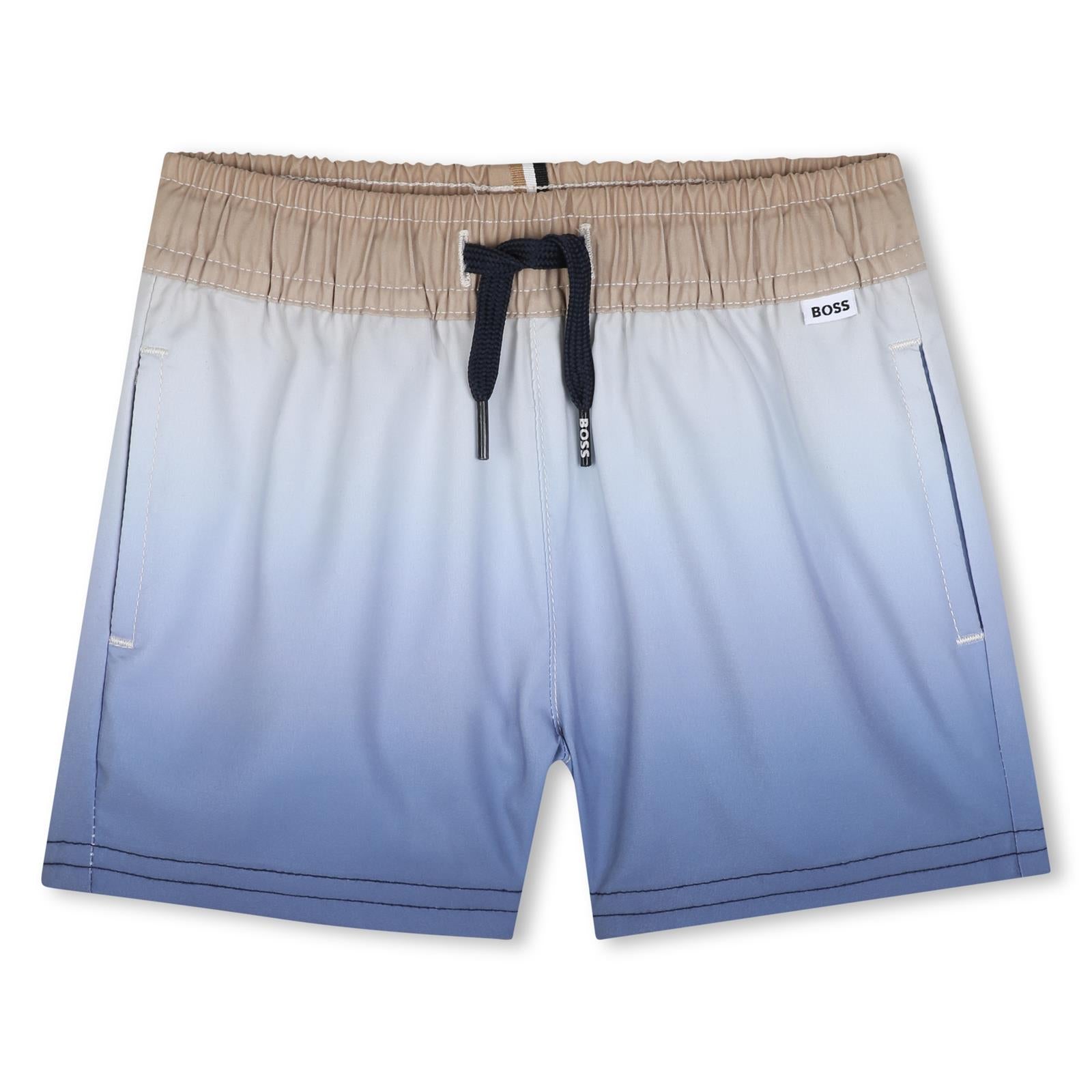 Home Boss Boys Blue Swim Shorts
