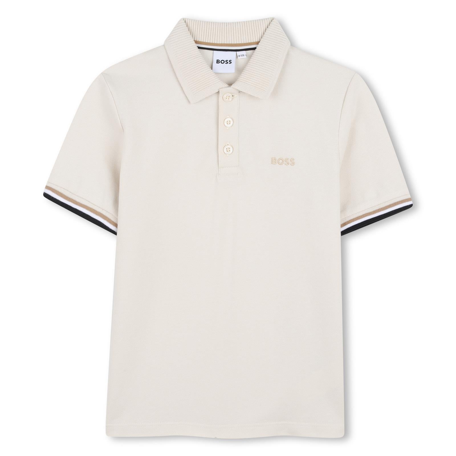 Home Boss Boys Beige Polo
