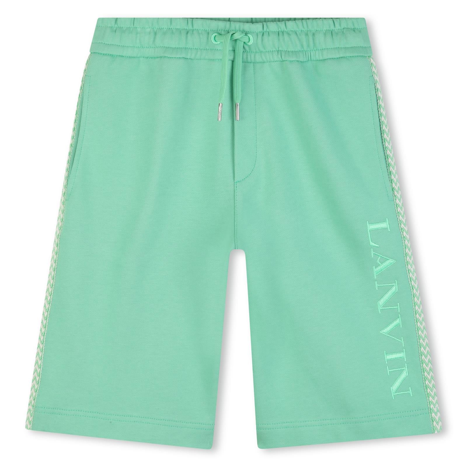 Home Lanvin Boys Green Shorts